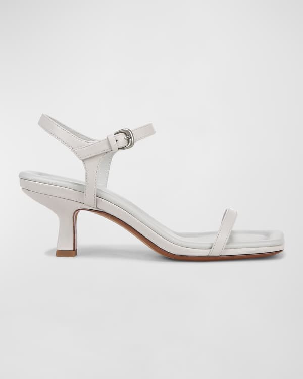Schutz Evenise Strappy Kitten Heel Cork Sandals Neiman Marcus