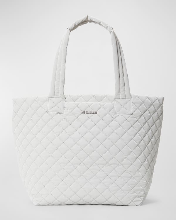 MZ WALLACE Metro Deluxe Small Quilted Tote Bag | Neiman Marcus