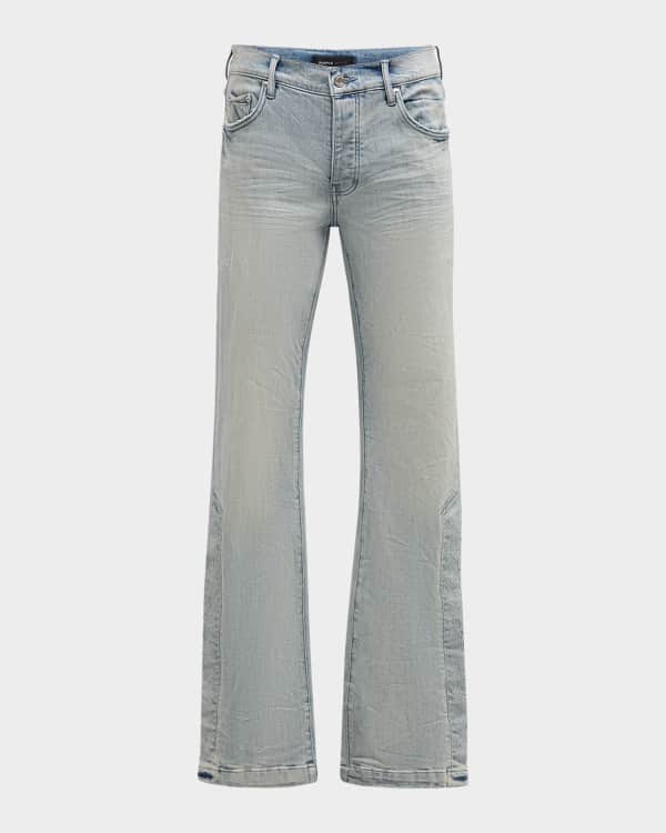 PURPLE Men's Vintage Flare Jeans with Crystals | Neiman Marcus