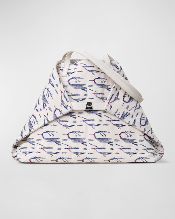 Akris Ai Medium Python Convertible Shoulder Bag | Neiman Marcus