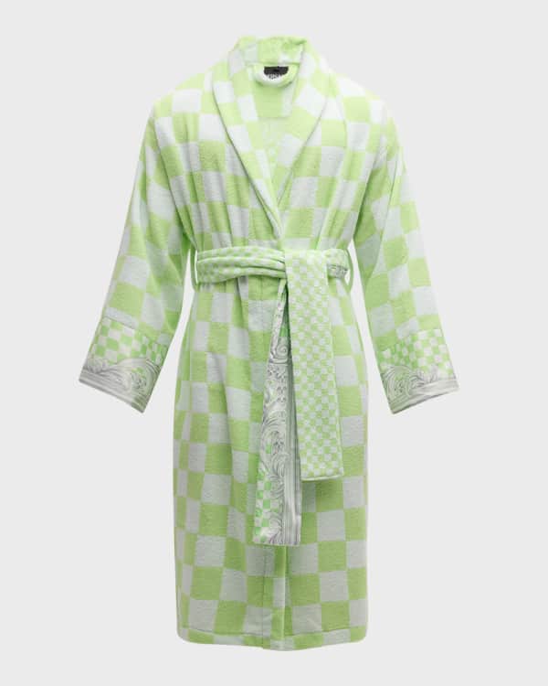 Versace Men's Medusa Logomania Robe | Neiman Marcus