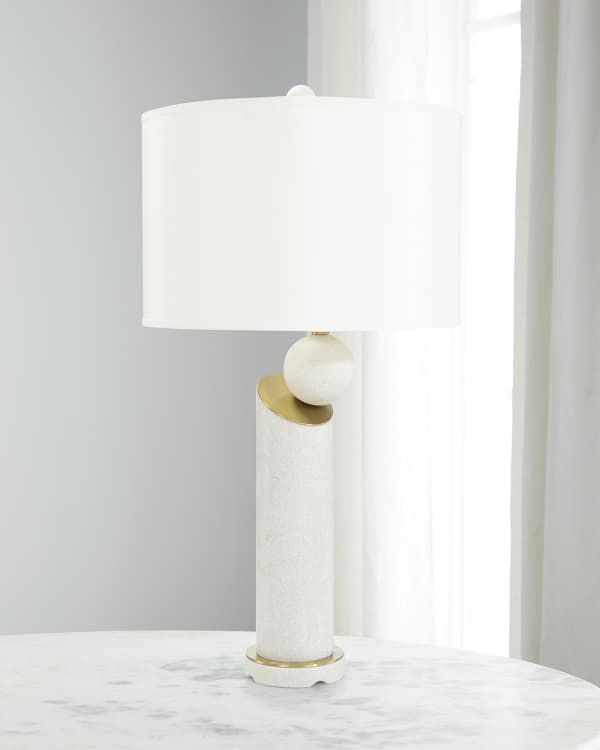 white marble beacon