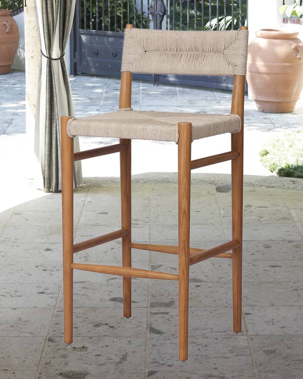 Four Hands Lomas Outdoor Counter Stool | Neiman Marcus