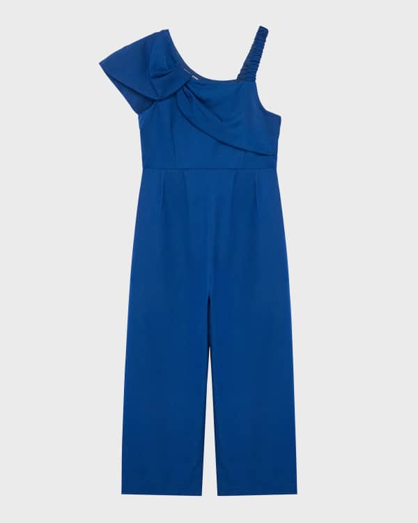 Habitual Girl's Tie Dye Utility Romper, Size 7-16 | Neiman Marcus