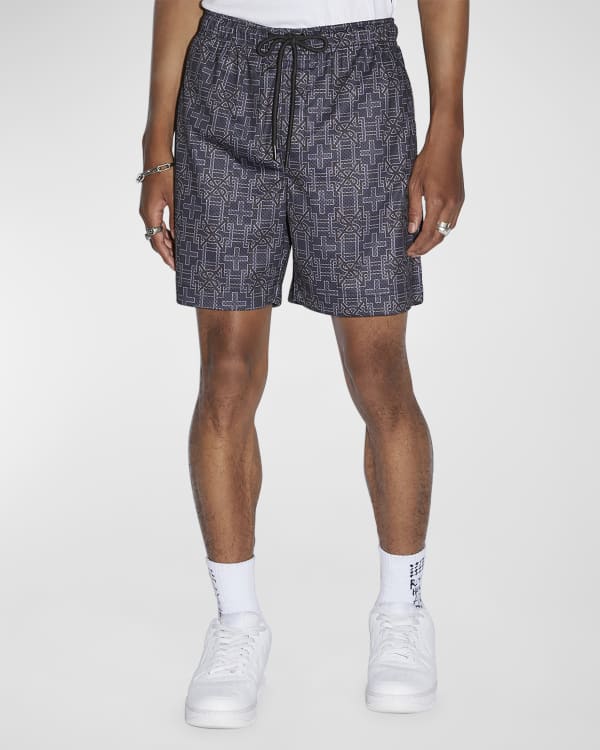 Diesel Men's Denim and Lace Drawstring Shorts | Neiman Marcus