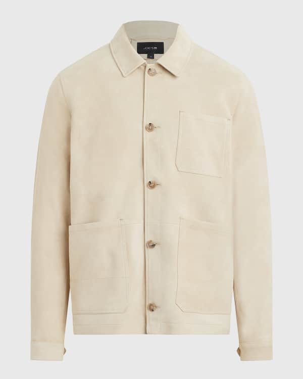 Theory Men's Hugo Aero Tech Cargo Jacket | Neiman Marcus