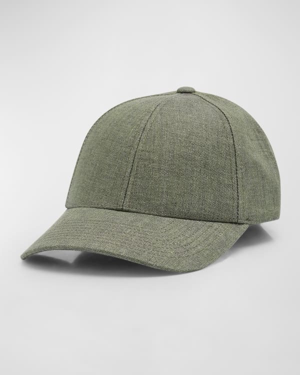 Varsity Headwear Men's Linen 6-Panel Baseball Cap | Neiman Marcus