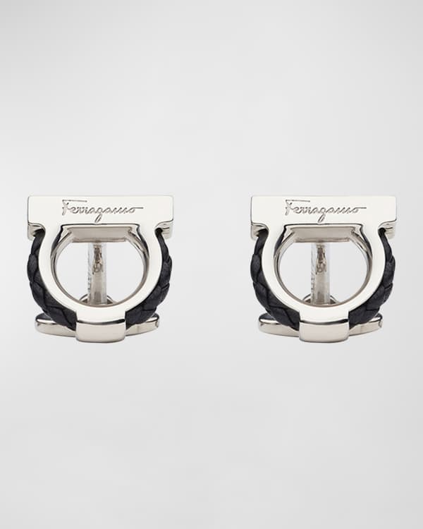 Ferragamo Men's Gancini Cufflinks | Neiman Marcus