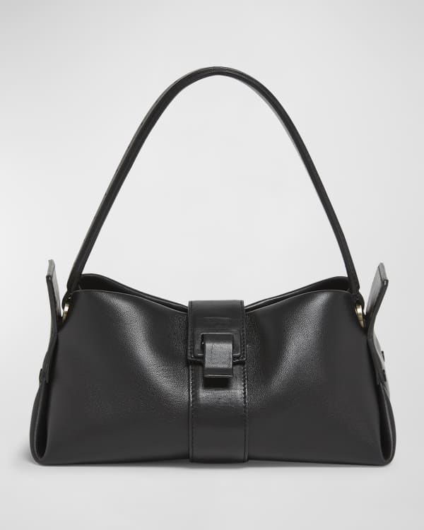THE ROW Morgan Small Shoulder Bag in Leather | Neiman Marcus