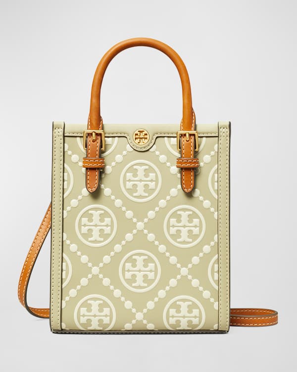 Tory Burch T Monogram Mini Clear Tote Bag | Neiman Marcus