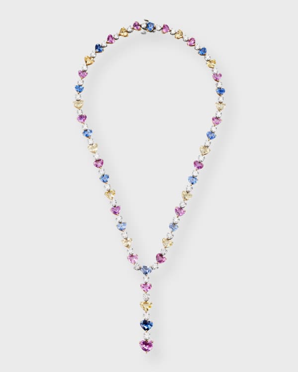 Buccellati Opera Tulle 18K Gold Blue Enamel Diamond Pendant Necklace ...
