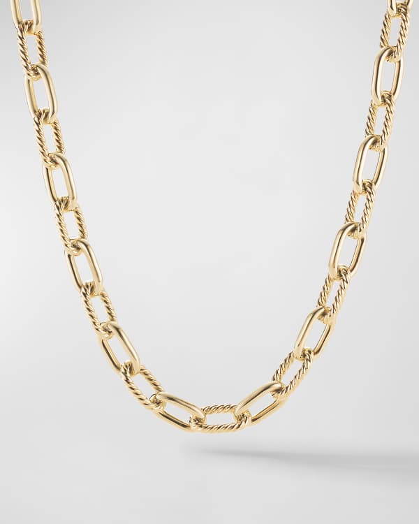David Yurman Madison Bold Chain Link Necklace in 18K Gold, 6mm, 36"L ...