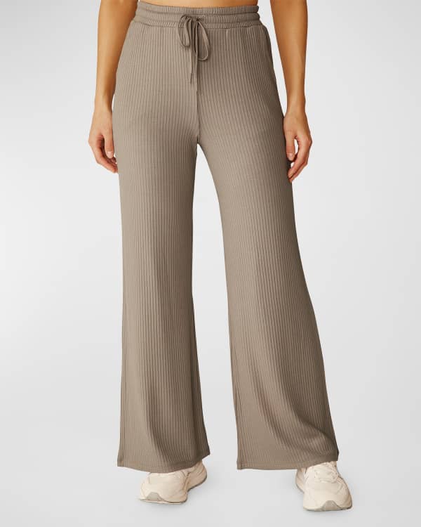 Splendid Addie Cropped Wide-Leg Cotton Pants | Neiman Marcus