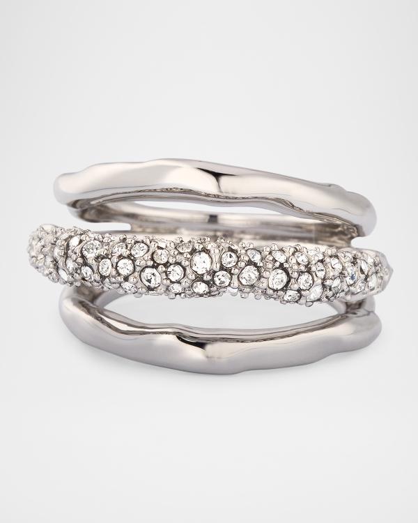 Alexis Bittar Solanales Crystal Orbiting Ring | Neiman Marcus