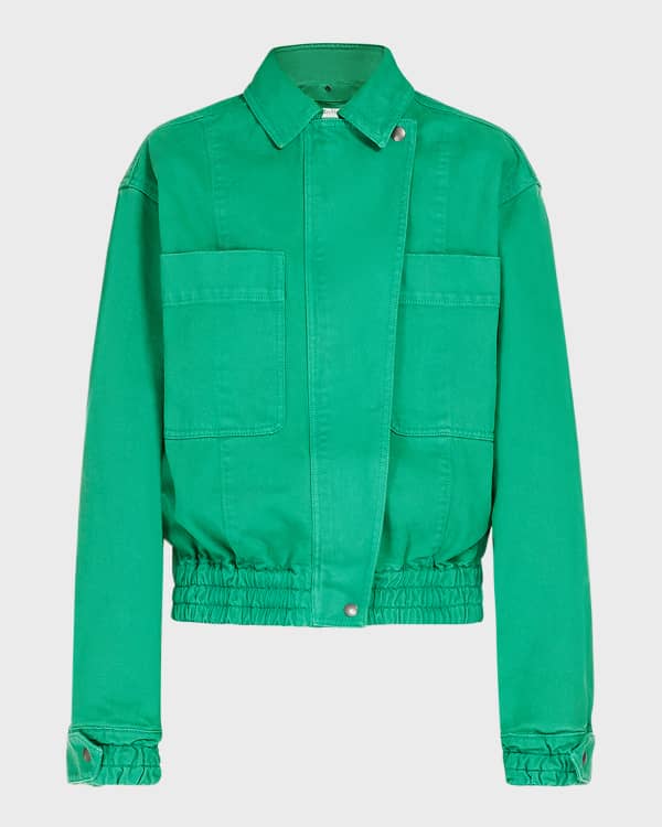 THE ROW Ness Denim Jacket | Neiman Marcus