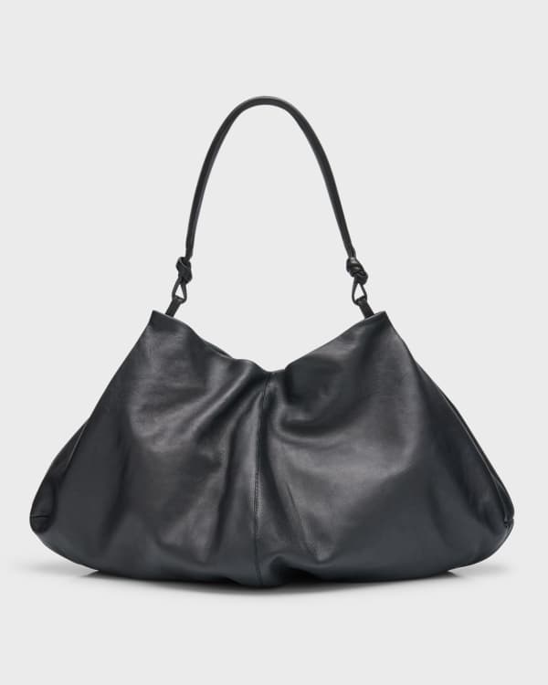 THE ROW Morgan Small Shoulder Bag in Leather | Neiman Marcus