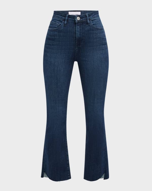 FRAME Le Mini Boot Slim High Rise Bootcut Jeans | Neiman Marcus