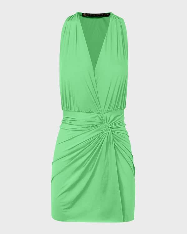 Vix Solid Davina Maxi Dress Coverup | Neiman Marcus