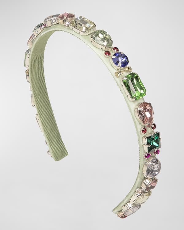 Jennifer Behr Marilyn Embellished Headband Neiman Marcus