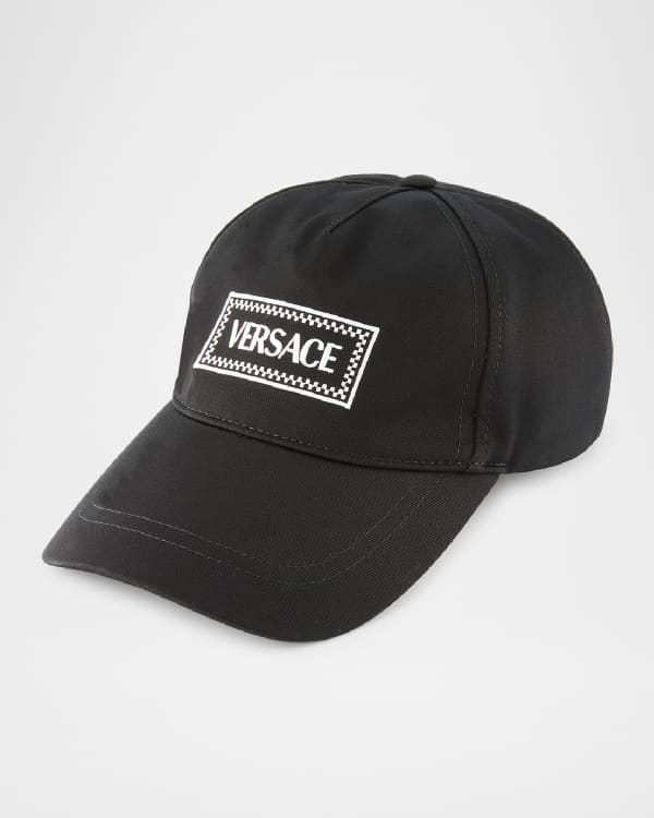Versace Men's Embroidered Logo Baseball Hat | Neiman Marcus