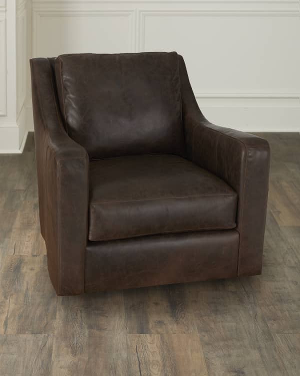Bernhardt Robin Leather Powered Recliner Chair | Neiman Marcus