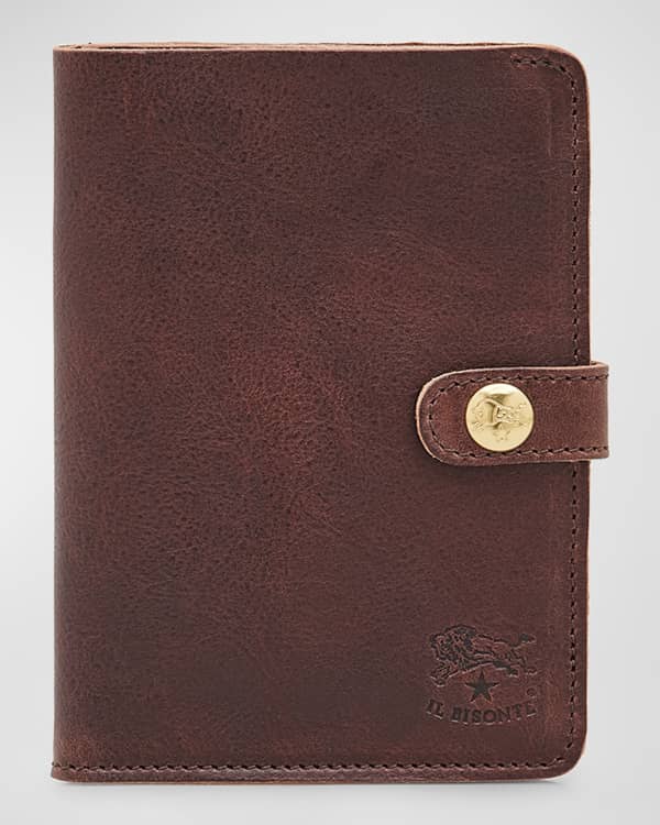 Il Bisonte Trifold Leather Continental Wallet | Neiman Marcus