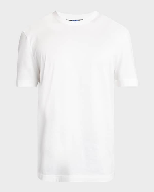 KNT Men's Outline Logo Crewneck T-Shirt | Neiman Marcus