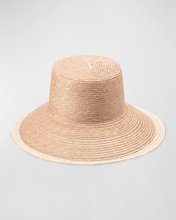 Sensi Studio Grecia Hippie Straw Bucket Hat | Neiman Marcus