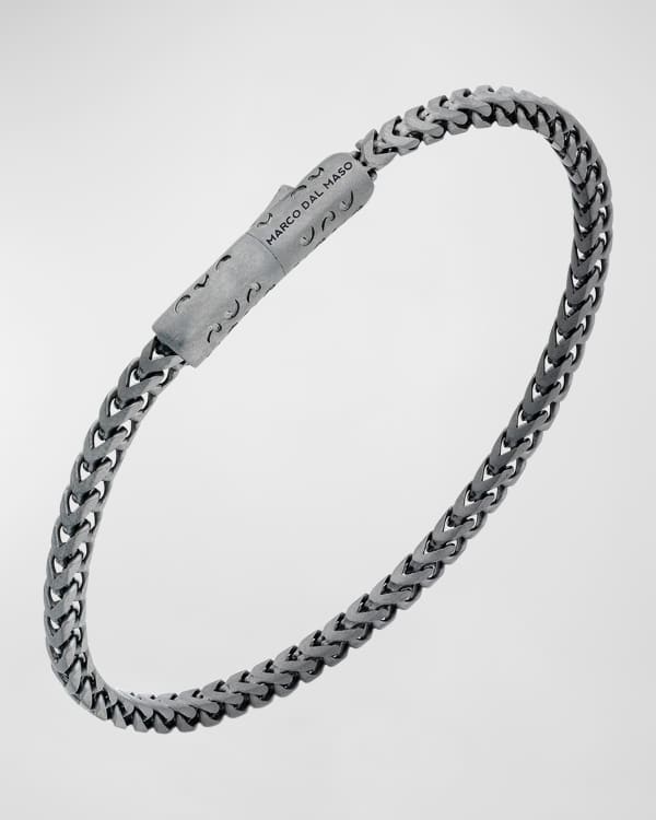 LAGOS Men's Sterling Silver and 18K Gold Twist Curb Krunch Chain ...