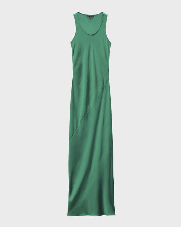 Veronica Beard Sanderson Cowl Neck Maxi Slip Dress | Neiman Marcus
