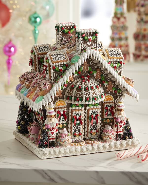 Sweet Savannah Gingerbread House - Large | Neiman Marcus