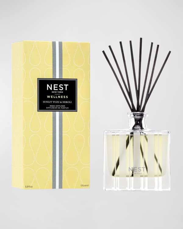 NEST New York Rattan Driftwood and Chamomile Reed Diffuser, 5.9 oz ...
