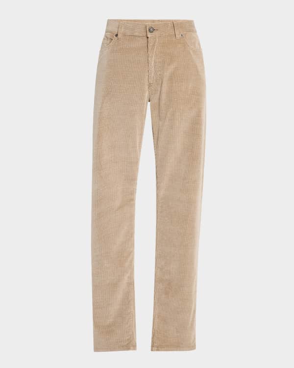 ZEGNA Men's Cotton-Stretch Slim 5-Pocket Pants | Neiman Marcus