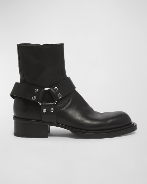 Loewe Men's Leather Chelsea Boots | Neiman Marcus