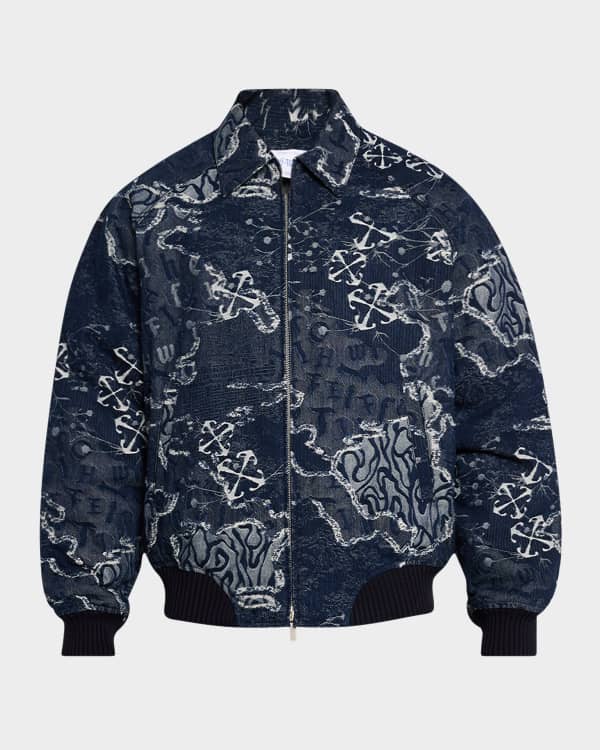 Amiri Men's Hockey Varsity Bomber Jacket | Neiman Marcus