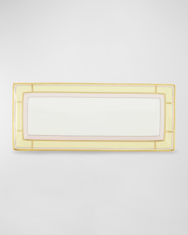 Vietri Lastra Rectangular Platter, White | Neiman Marcus