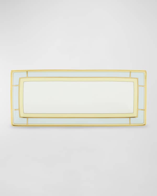 Vietri Lastra Rectangular Platter, White | Neiman Marcus