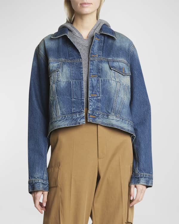 THE ROW Ness Denim Jacket | Neiman Marcus