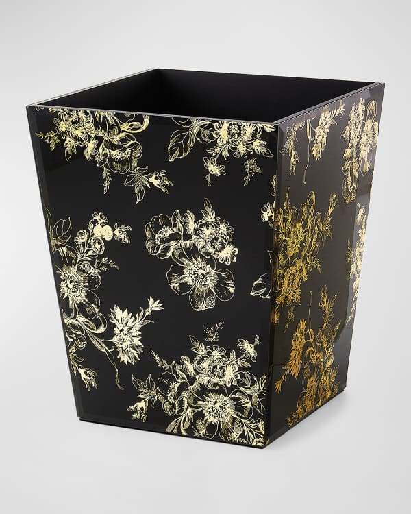 MacKenzie-Childs Pretty as a Bow Waste Bin | Neiman Marcus