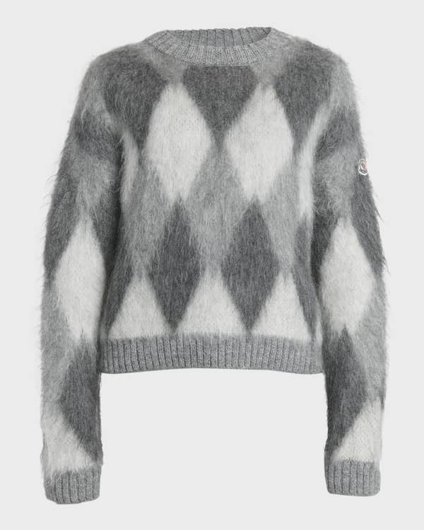 Co Crewneck Fair Isle Cashmere Sweater | Neiman Marcus