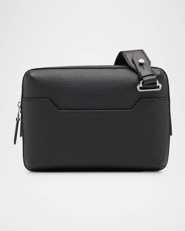 dunhill Men's 1893 Harness Envelope Leather Messenger Bag | Neiman Marcus