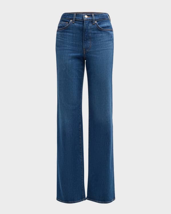 Ramy Brook Liv High-Rise Wide-Leg Jeans | Neiman Marcus