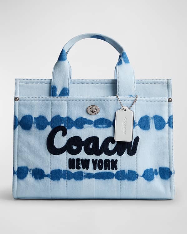 Coach Cargo Tie-Dye Canvas Tote Bag | Neiman Marcus