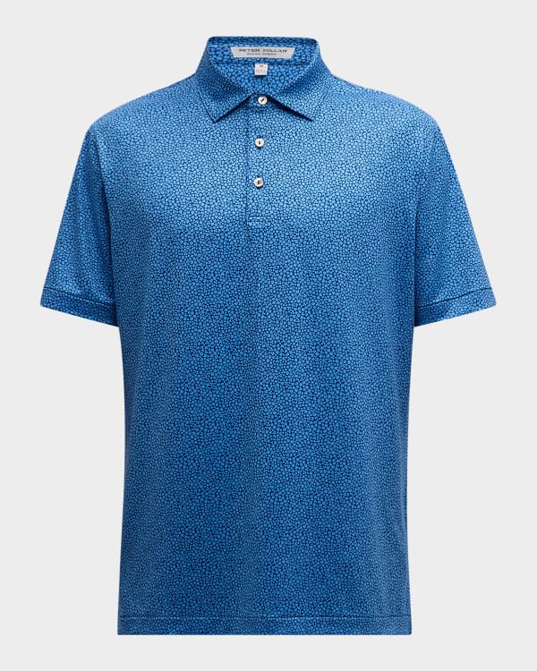 Peter Millar Men's Lizard King Performance Jersey Polo Shirt | Neiman ...