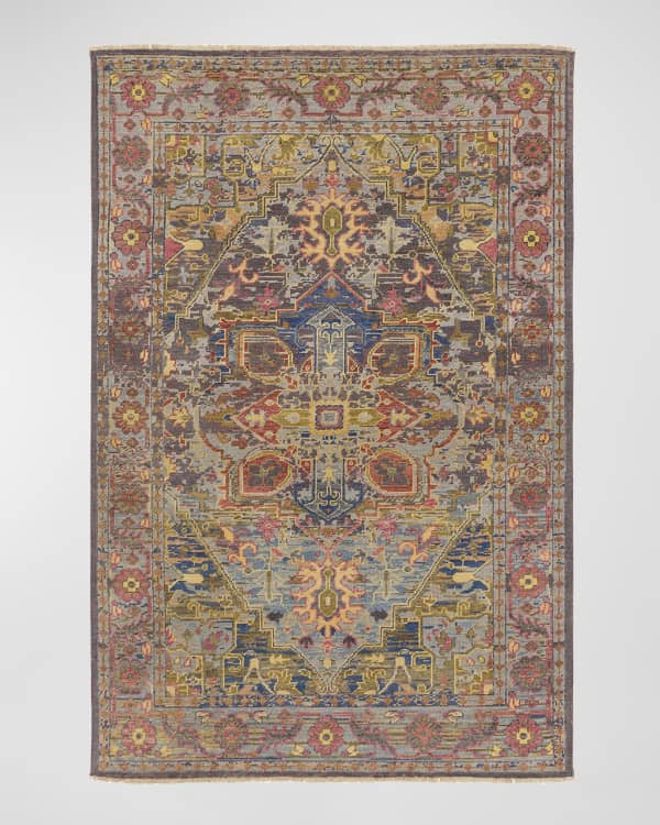 Surya Rugs Bronwen Hand-Knotted Rug, 6' x 9' | Neiman Marcus