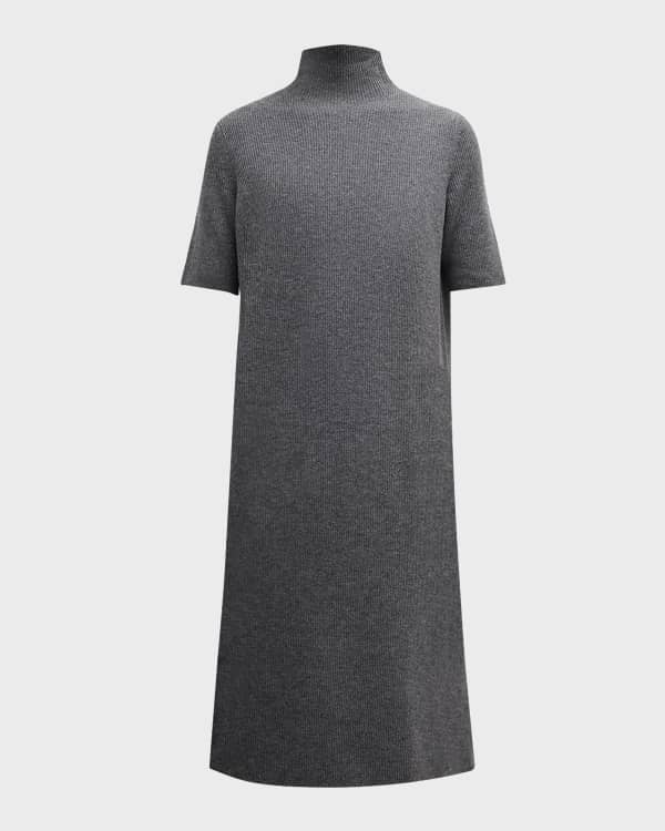 FRAME Sleeveless Ribbed Sweater Dress | Neiman Marcus