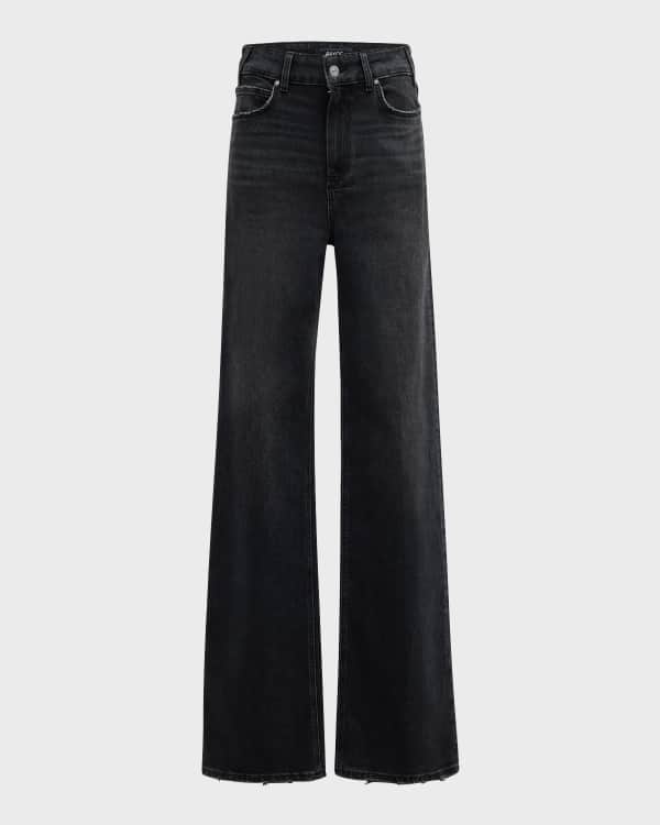 Ramy Brook Liv High-Rise Wide-Leg Jeans | Neiman Marcus