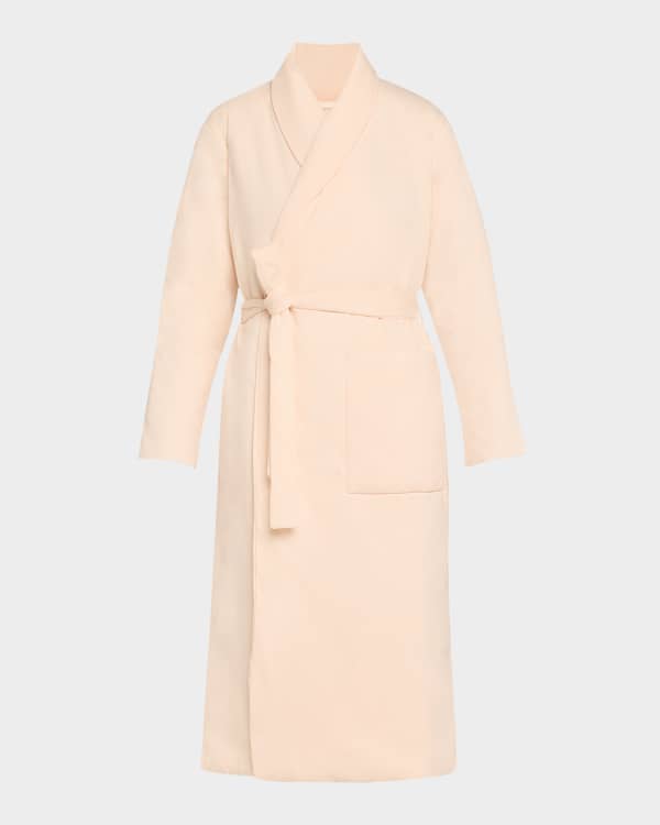 Skin Wynter Hooded Recycled Polyester Robe | Neiman Marcus