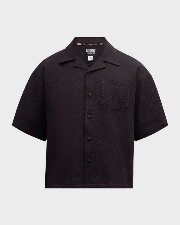John Elliott Men's Patterned Camp Shirt | Neiman Marcus