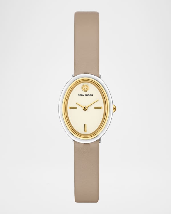 Tory Burch Miller Swirl Watch - Gold-Tone Stainless Steel | Neiman Marcus